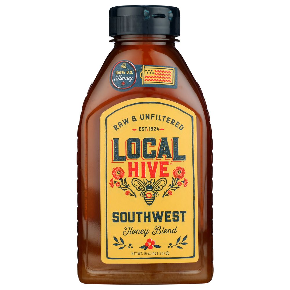 LOCAL HIVE: Raw and Unfiltered Southwest Honey, 16 oz – Desert Pine ...